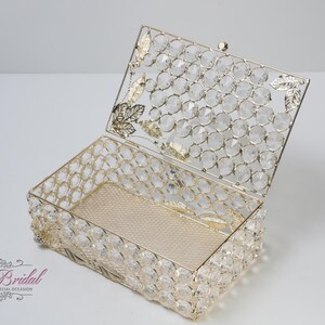 FAST SHIPPING! Beautiful Gold Box, Wedding Lasso Box, Gold Wedding ...