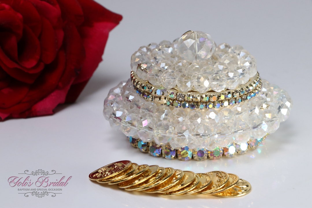 FAST SHIPPING!! Gold Wedding Unity Coins, Wedding Arras, Wedding Coins ...