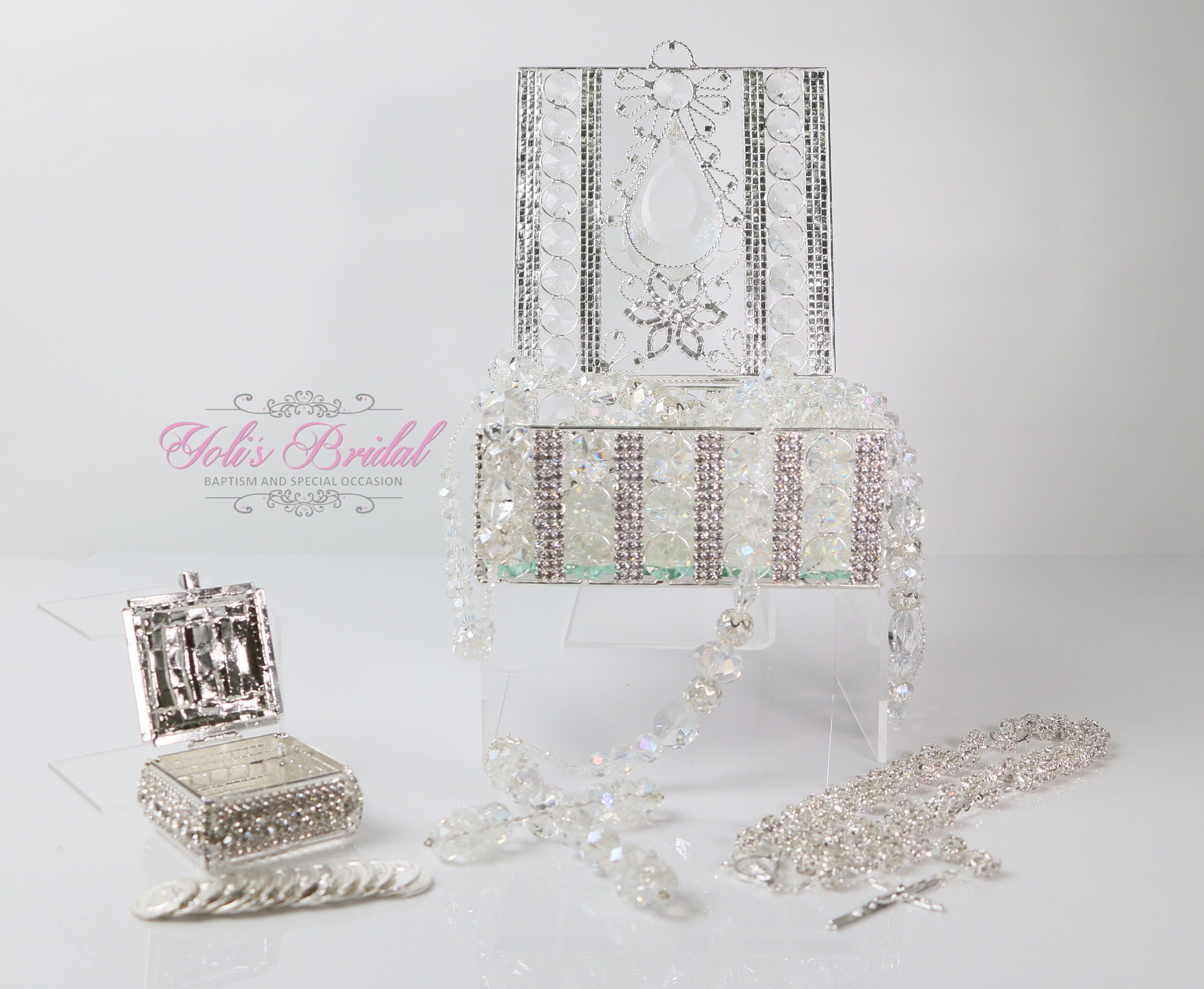 FAST SHIPPING Beautiful Silver Wedding Lasso Lasso Box and | Etsy