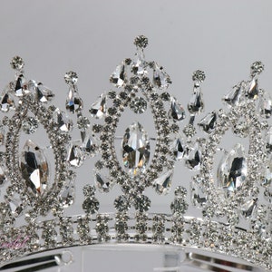 FAST SHIPPING!!! Beautiful Silver Crown, Gorgeous Silver Tiara ...