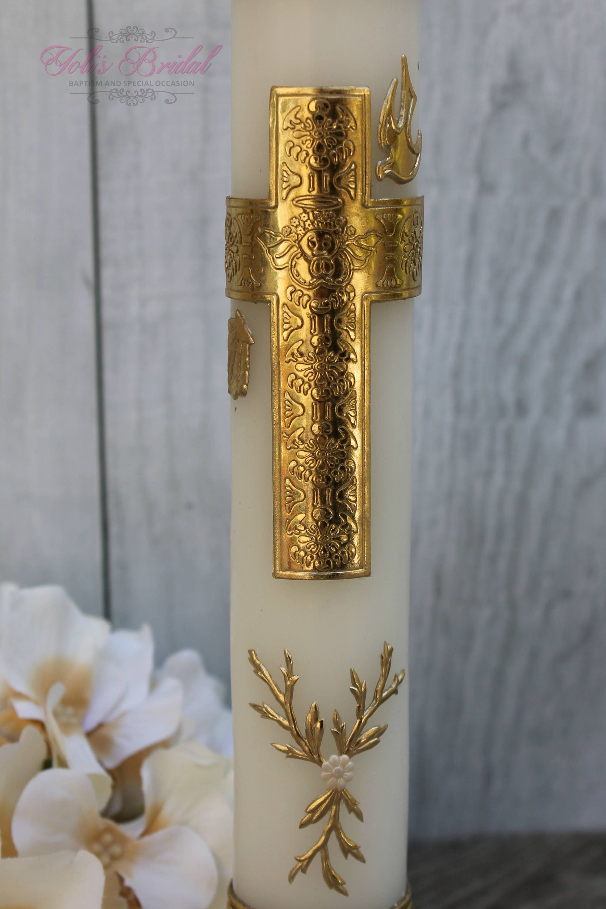 FAST SHIPPING Beautiful Gold Candle for any occasion | Etsy