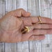 FAST SHIPPING!! 12 Pieces Gold Angel Key Chain, Christening Favor ...