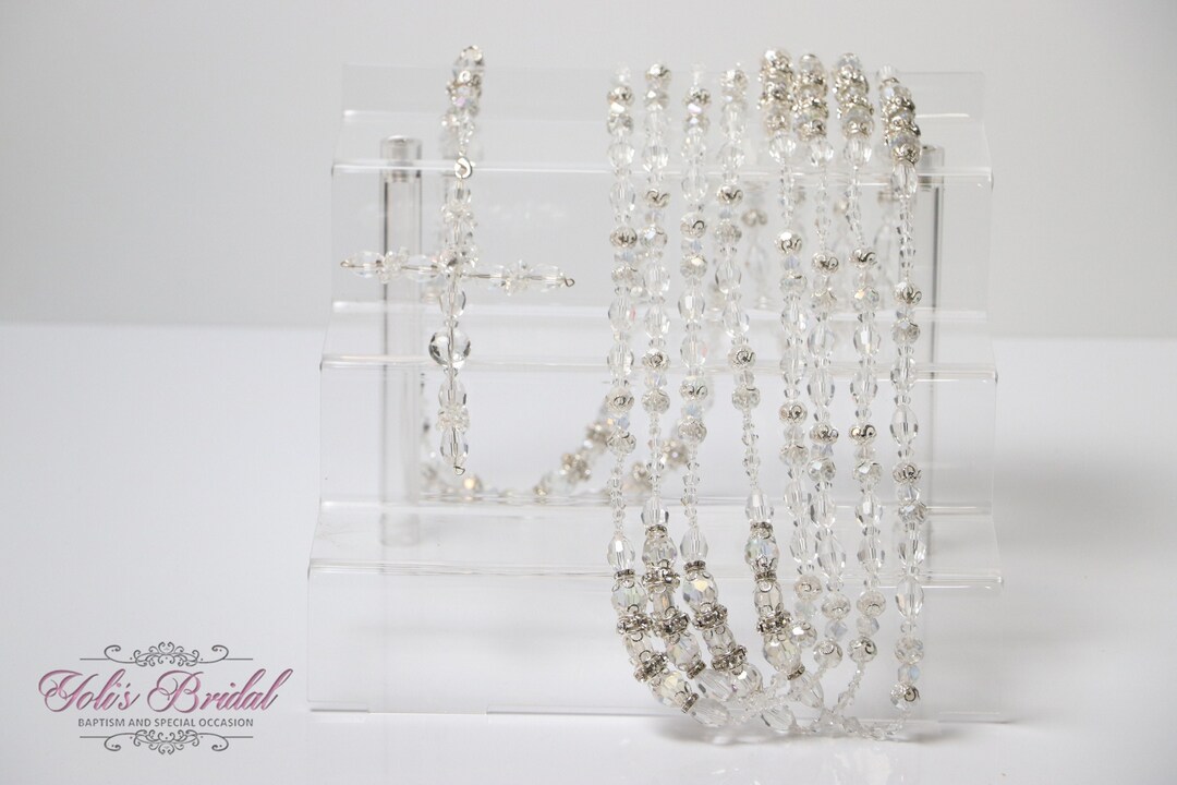 FAST SHIPPING!!! Beautiful Sparkling Silver Wedding Lasso, Lazo De ...