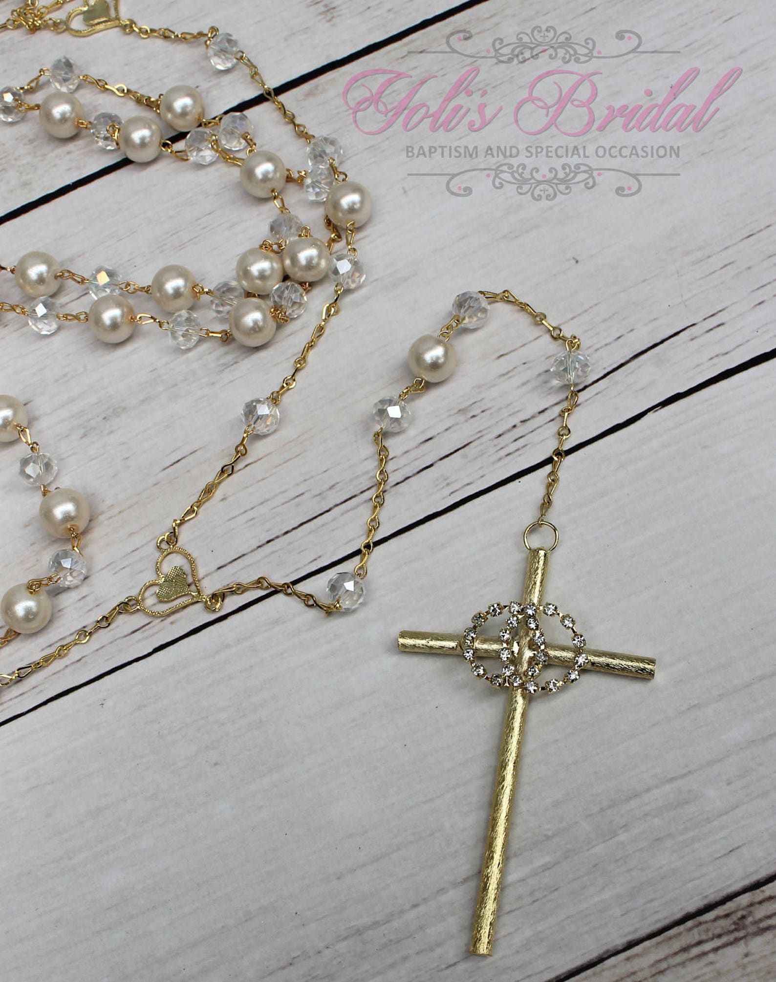 FAST SHIPPING!! Beautiful Gold Wedding Lasso With Pearls, Pearl Wedding ...