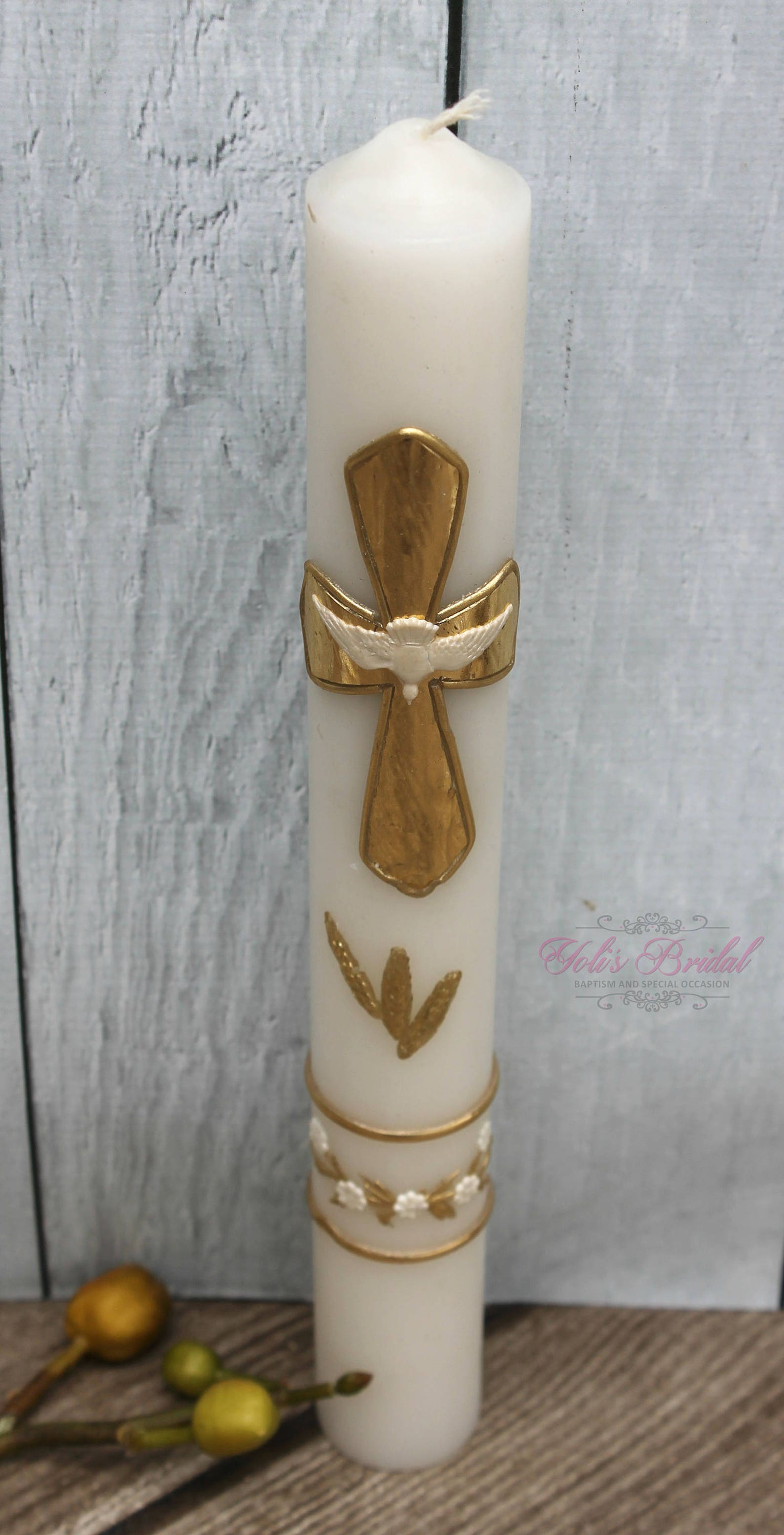FAST SHIPPING Beautiful Gold Candle for Any Occasion - Etsy