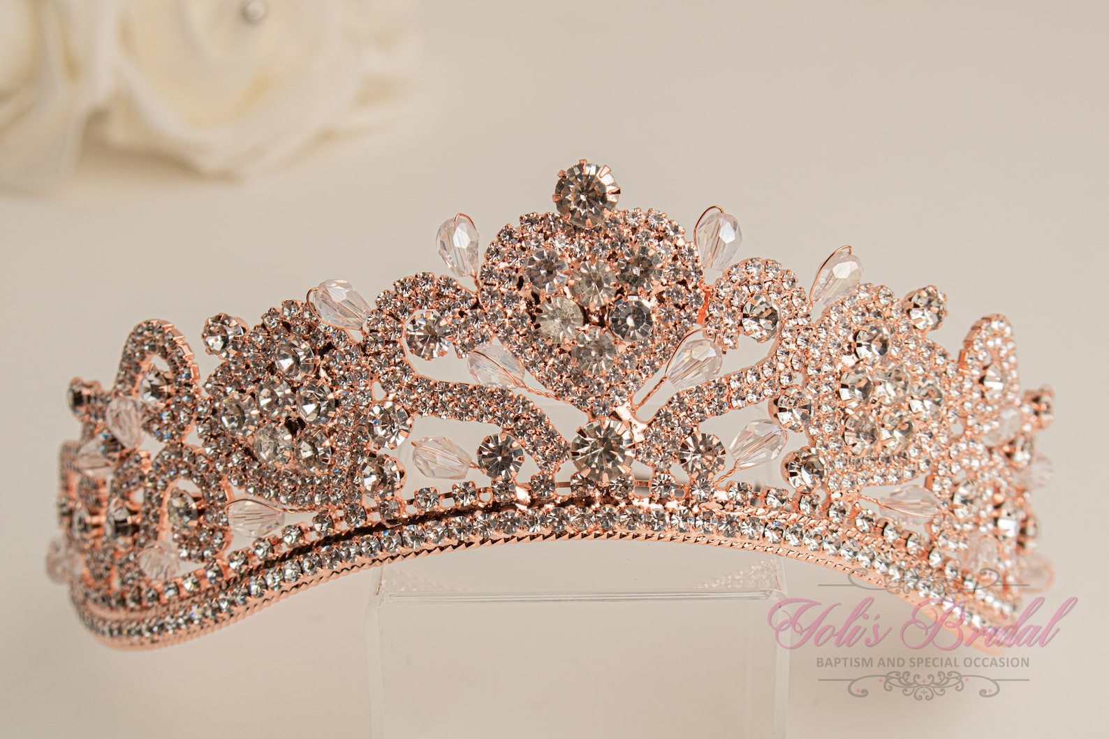 FAST SHIPPING Rose Gold Girl Tiara Gorgeous Rose Gold | Etsy