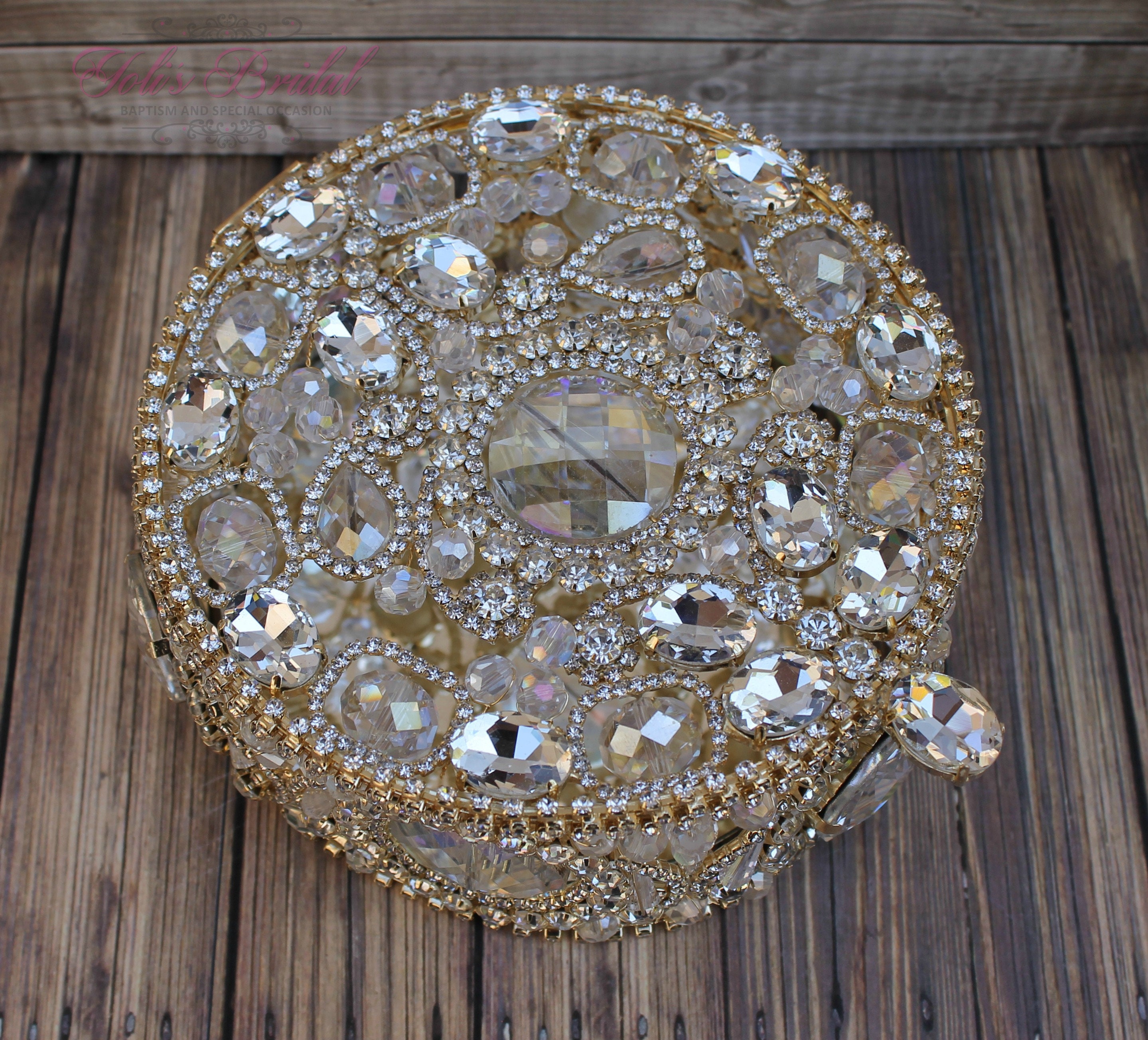 FAST SHIPPING!!! Beautiful Jewelry Box, Wedding Ring Box, Round Shaped ...