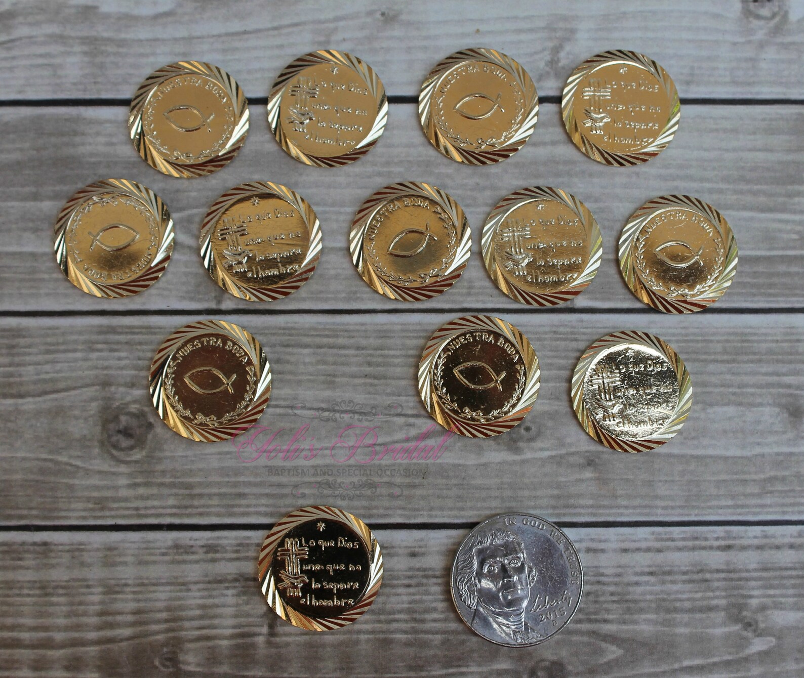 FAST SHIPPING!!! Wedding Coins, Unity Coins, Wedding Arras, Unity Arras ...