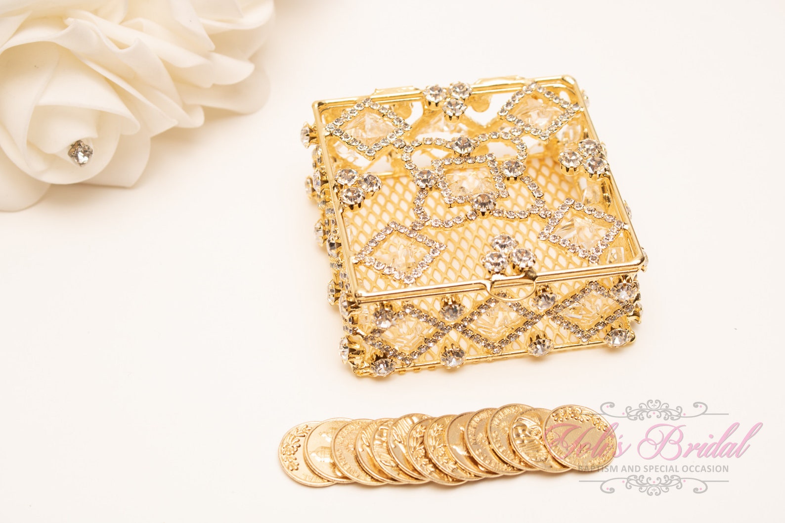 FAST SHIPPING Gold Wedding Unity Coins Wedding Arras - Etsy