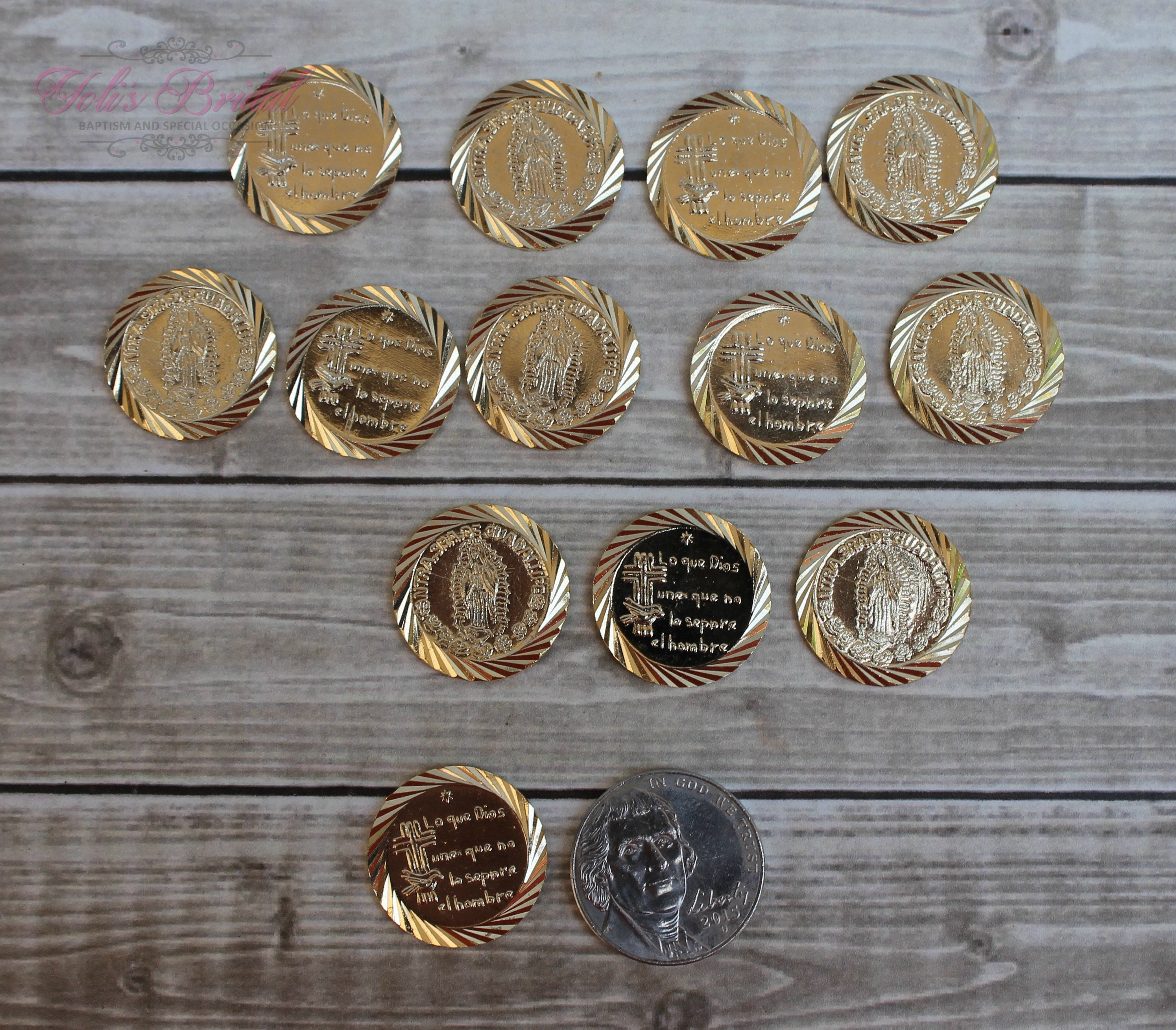 FAST SHIPPING!!! Wedding Coins, Unity Coins, Wedding Arras, Unity Arras ...