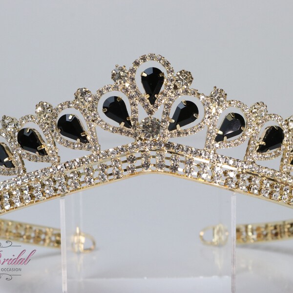 Black Tiara - Etsy