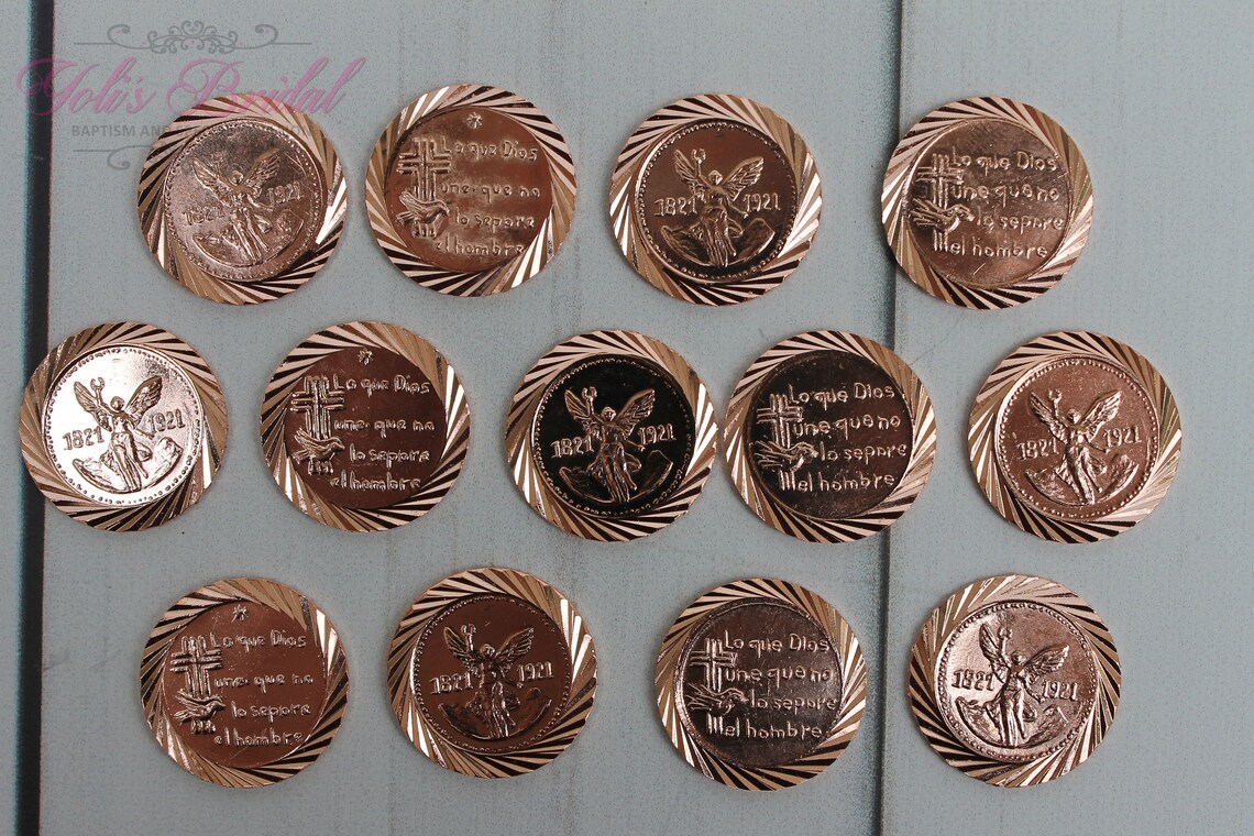 FAST SHIPPING!!! Wedding Coins, Unity Coins, Wedding Arras, Unity Arras ...