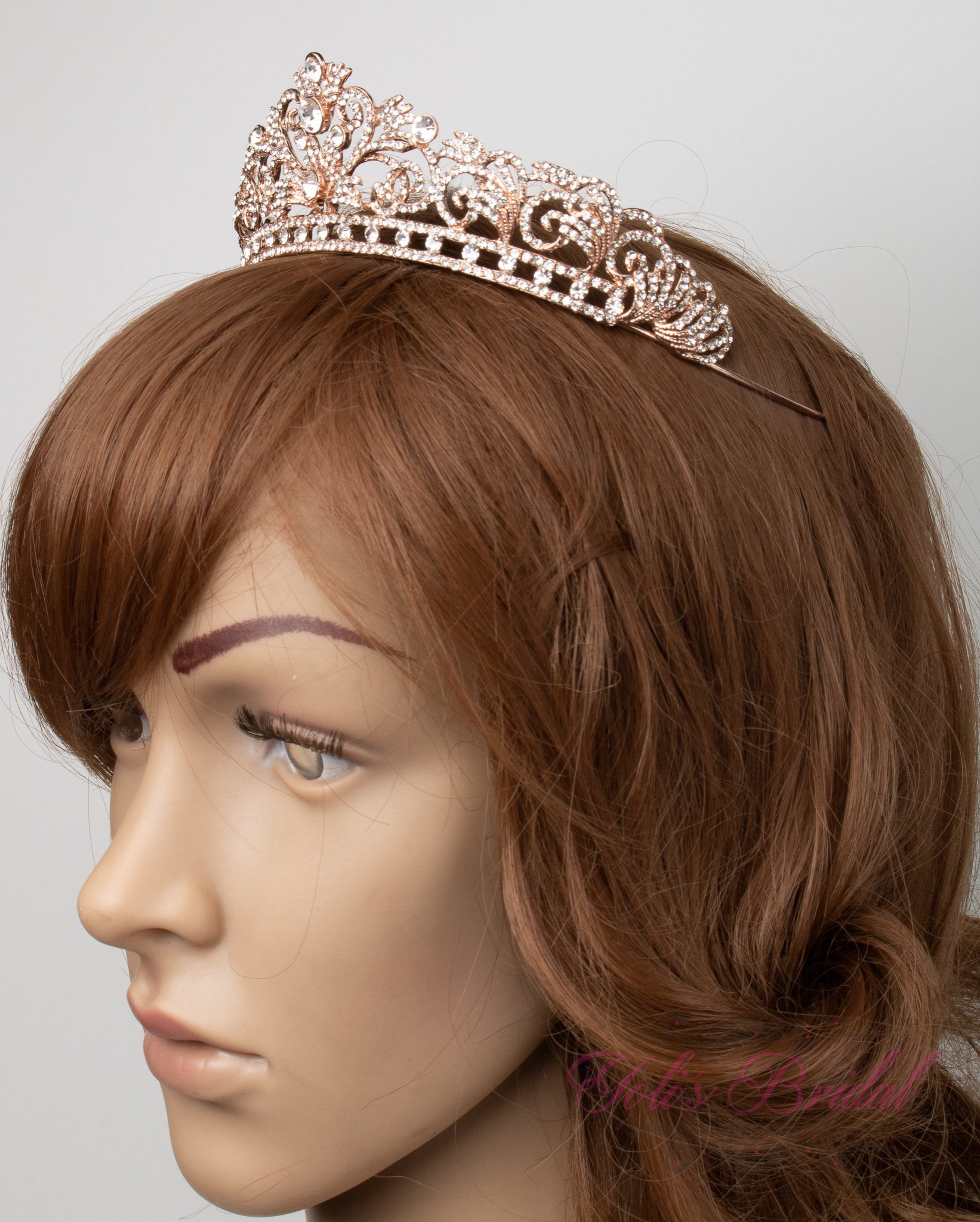 ENVÍO RÁPIDO Edición limitada Tiara de oro rosa tiara de | Etsy