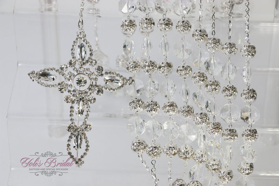 FAST SHIPPING Silver Unity Cord, Wedding Lasso, Beautiful Sparkling ...