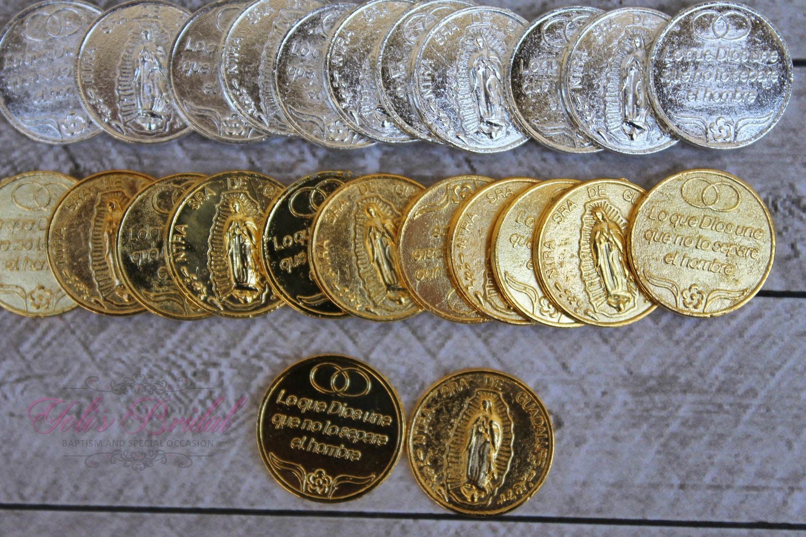 FAST SHIPPING!!! Wedding Coins, Unity Coins, Wedding Arras, Unity Arras ...