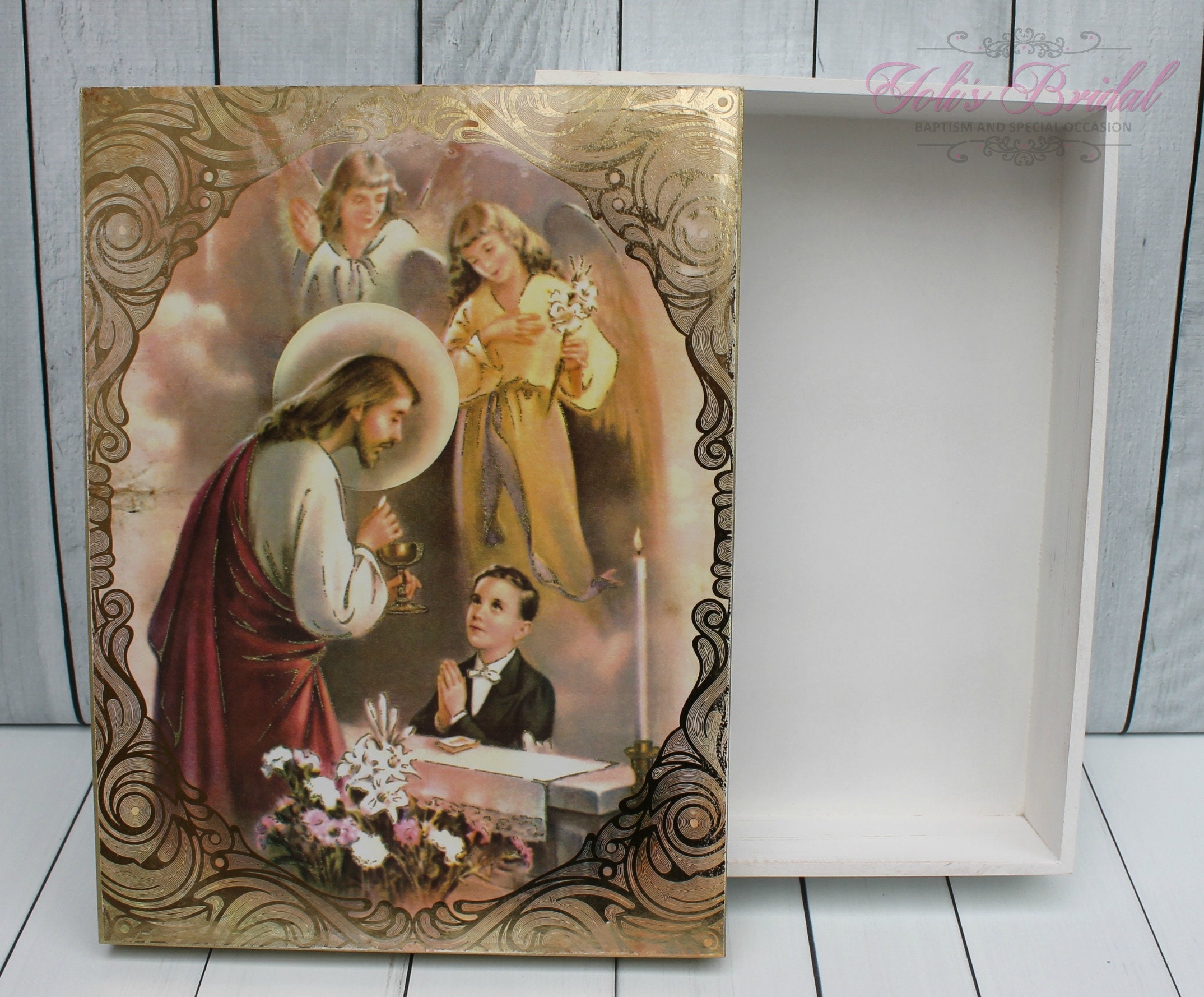 FAST Shipping First Communion Wooden Box First Communion | Etsy