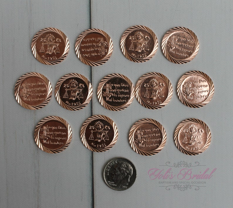 FAST SHIPPING!!! Wedding Coins, Unity Coins, Wedding Arras, Unity Arras ...