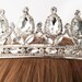 FAST SHIPPING!! Silver Round Crown, Royal Crown, Full Crown, Tiara ...