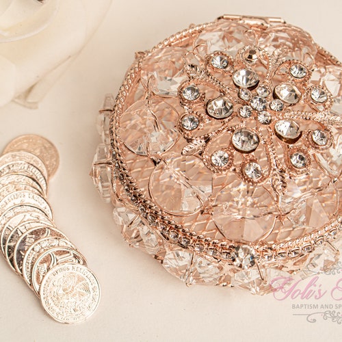 Small Unity Coins Gold Wedding Arras Coins | Etsy