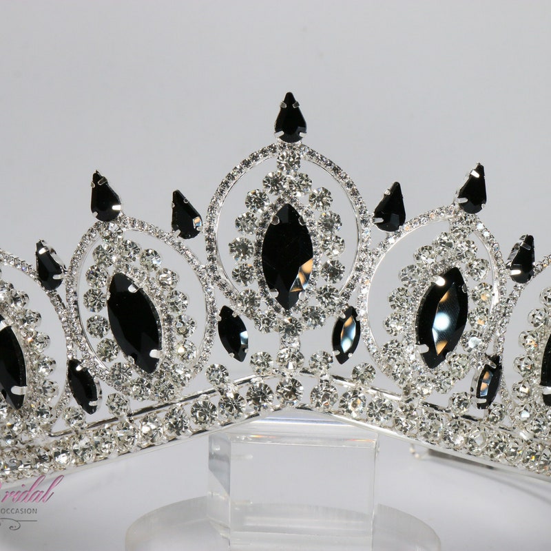 Black Tiara - Etsy