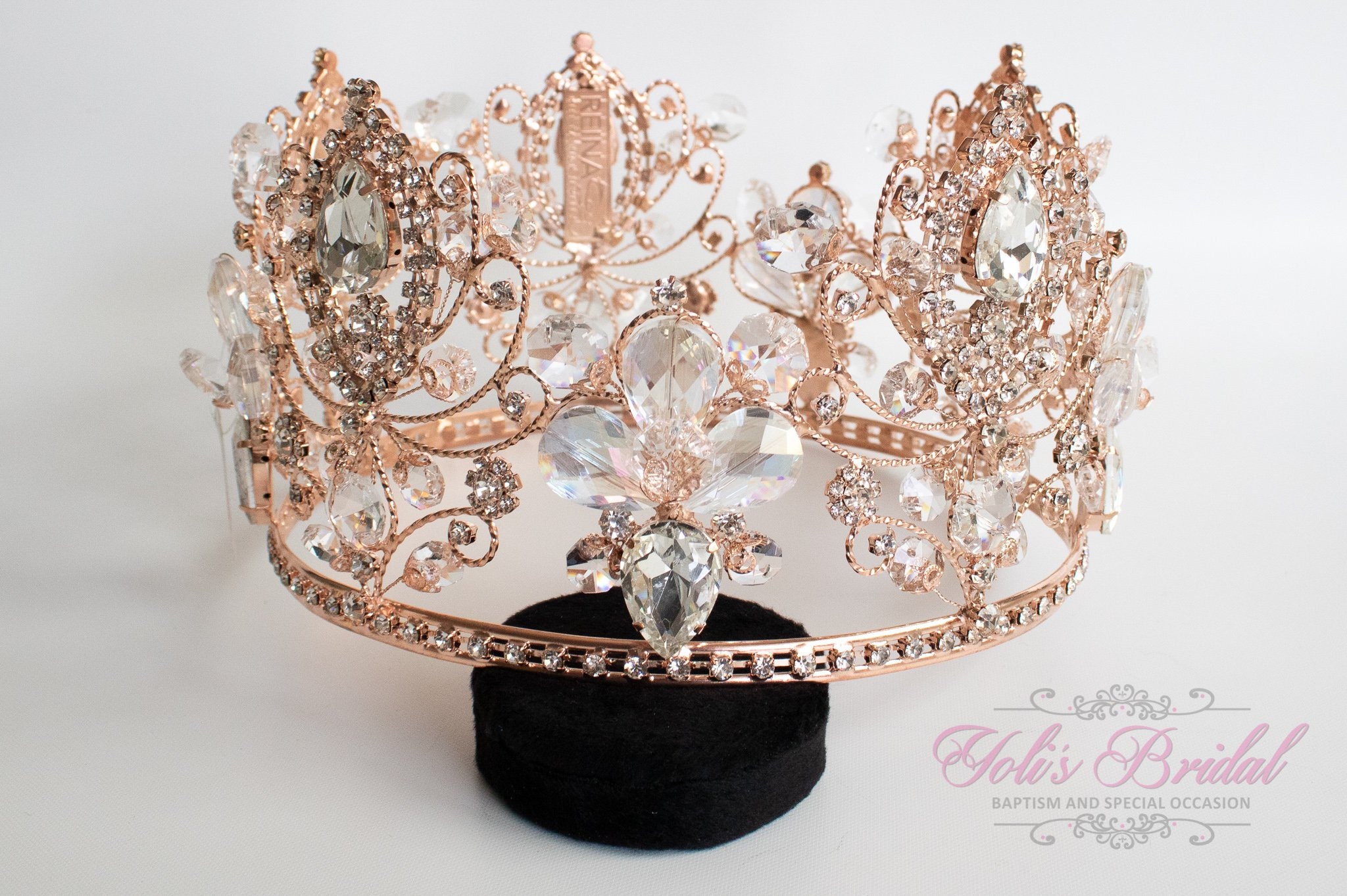FAST SHIPPING Rose Gold Crown Royal Crown Full Crown | Etsy