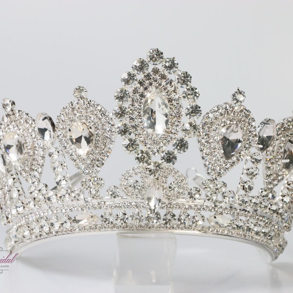 Tall Bridal Crown - Etsy