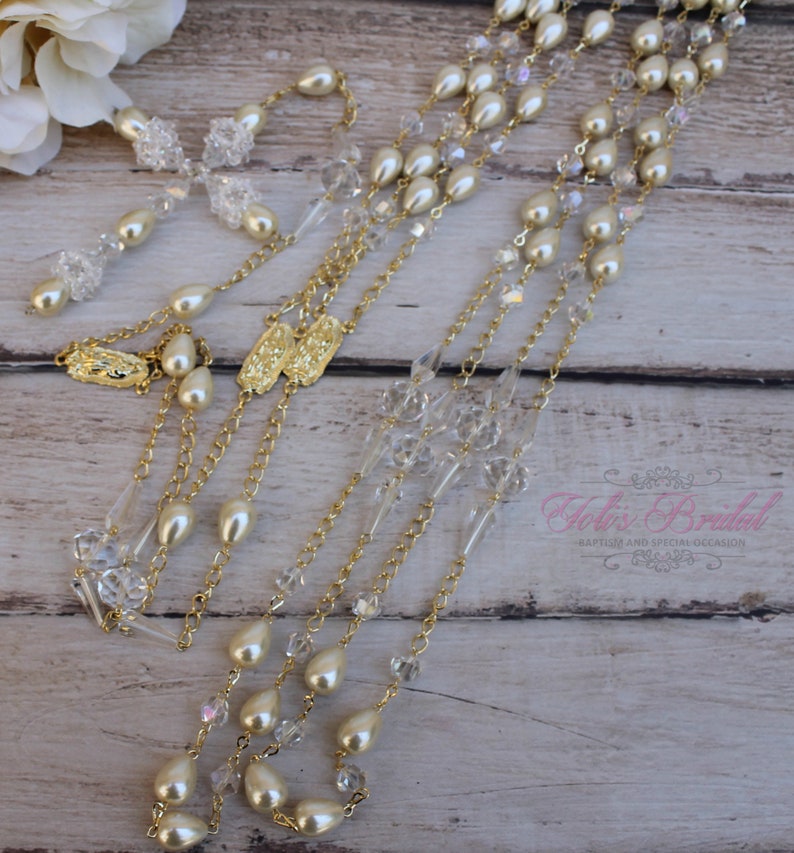 FAST SHIPPING Beautiful Gold Wedding Lasso with Pearls | Etsy