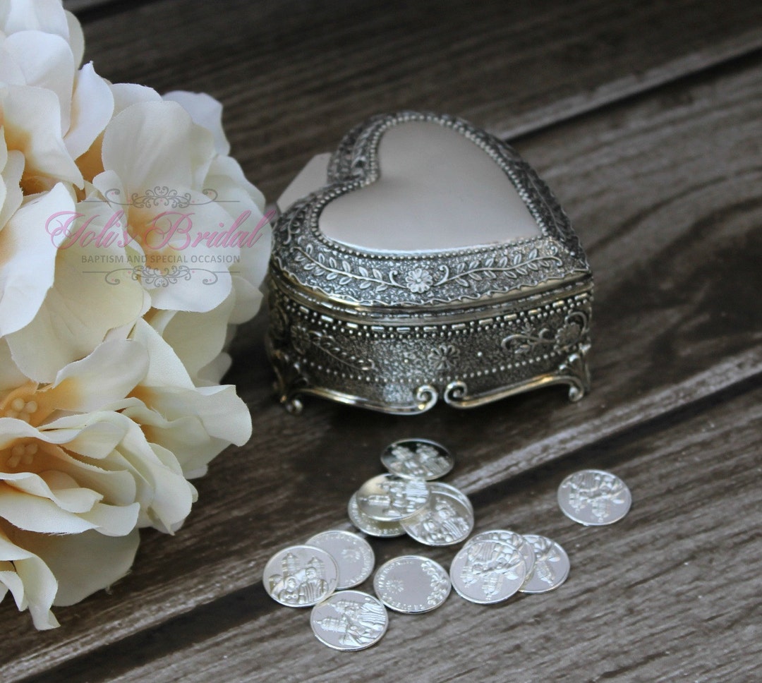 NEW!!! Wedding Arras, Arras De Boda, Unity Coins, Treasurer Chest ...