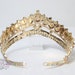 FAST SHIPPING!!! Gold With Red and AB Stones Tiara, Gorgeous Gold Tiara ...