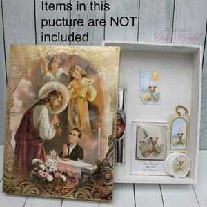 FAST Shipping!! First Communion Wooden Box, First Communion Keepsake ...