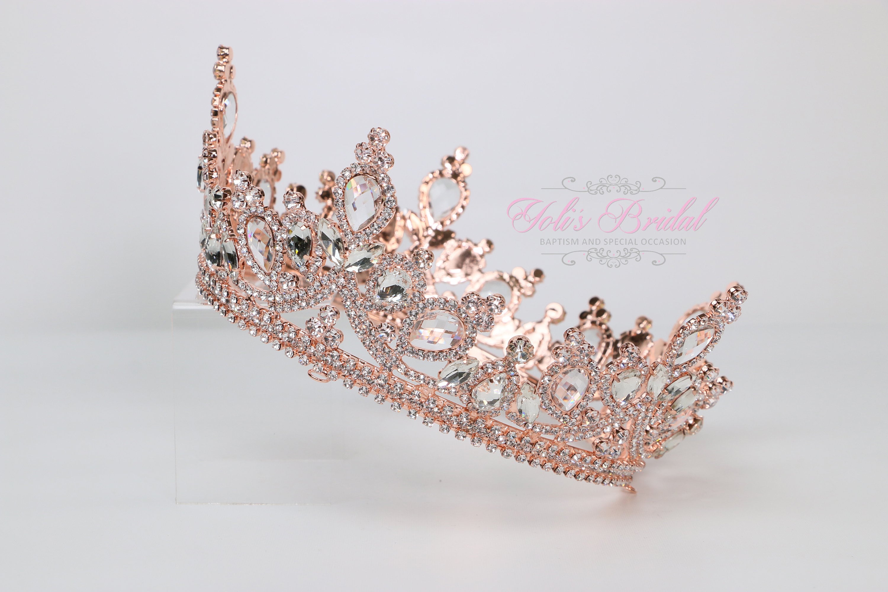 FAST SHIPPING Rose Gold Round Crown Royal Crown Full - Etsy