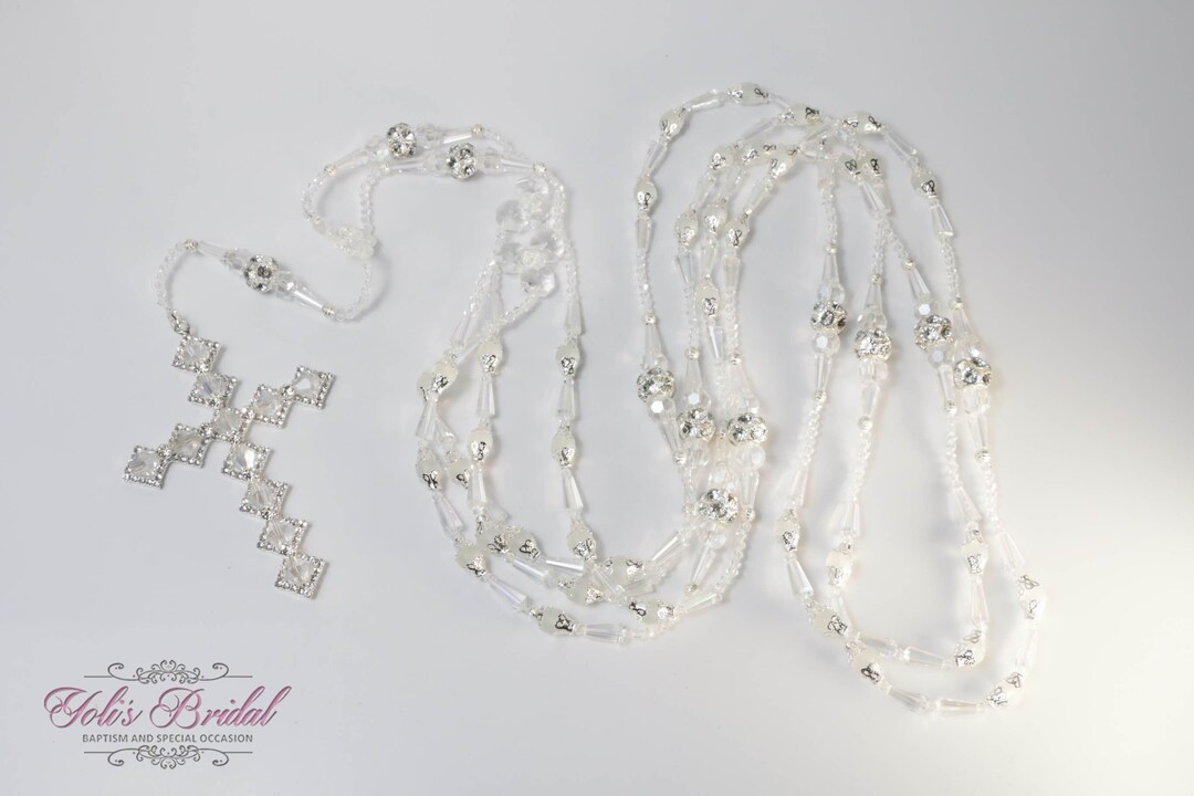 FAST SHIPPING Silver Unity Cord, Wedding Lasso, Beautiful Sparkling ...