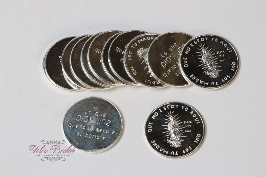 Fast Shipping! Large Sterling Silver Unity Coins, .999 Sterling Silver ...