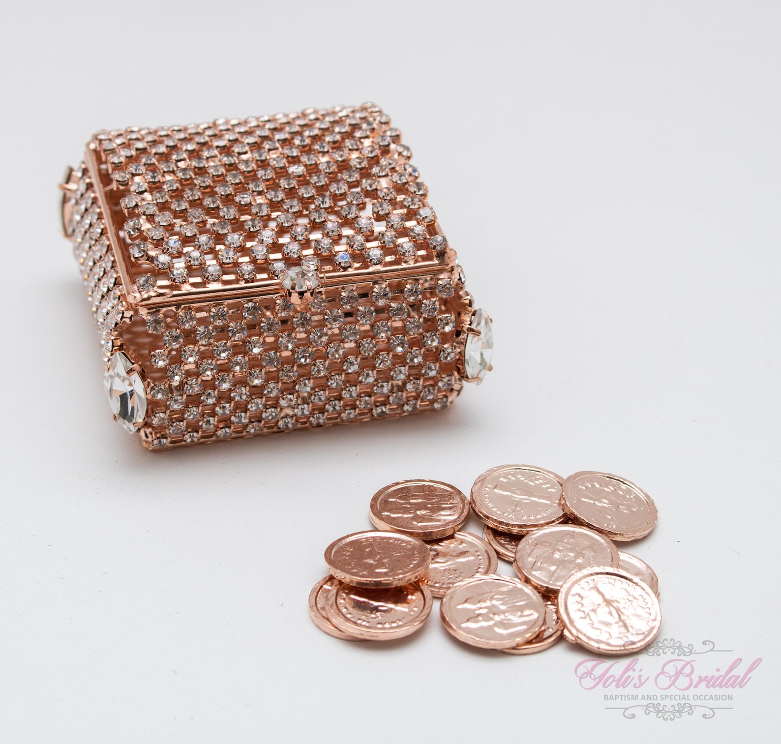 FAST SHIPPING!! Rose Gold Wedding Arras, Arras De Boda, Unity Coins ...