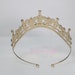 FAST SHIPPING Gold Wedding Tiara Gold Crystal Bridal - Etsy