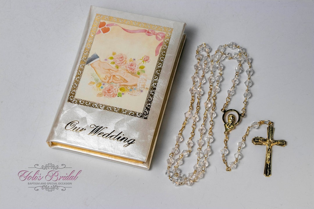 Wedding Missal, English Wedding Missal With Rosary, Wedding, Wedding ...