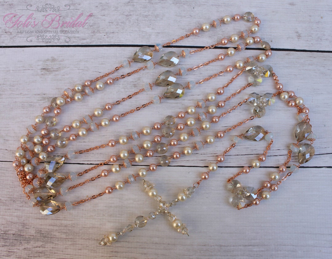 FAST SHIPPING!! Rose Gold Unity Cord, Beautiful Sparkling Gold Wedding ...