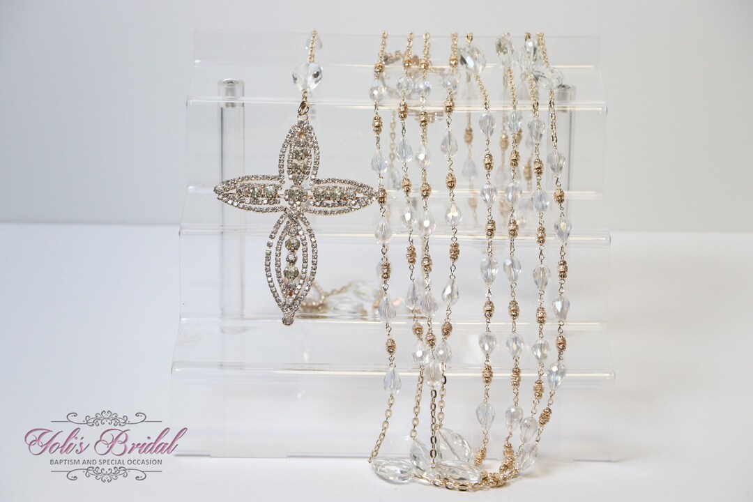 FAST SHIPPING!!! Beautiful Sparkling Gold Wedding Lasso With Angel ...