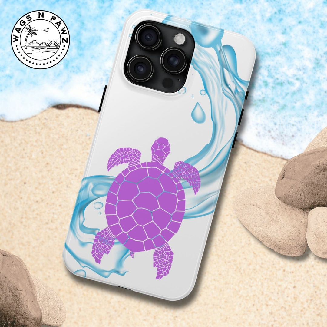 Sea Turtle Phone Case, Personalize It With A Name, Beach Lovers Gift ...