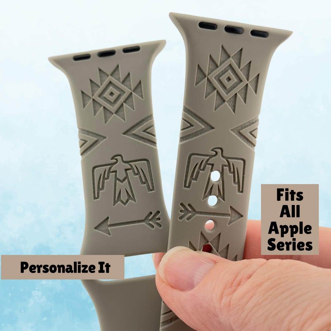 Personalized Southwest Aztec Apple Watch Band: Tribal Western Strap - Etsy