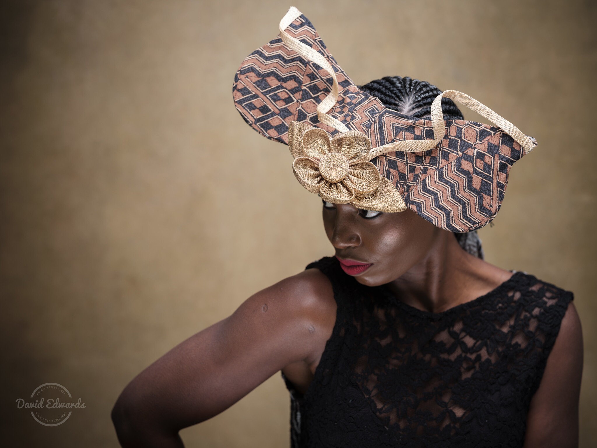 African Print Aztec Print Bird Fascinator Hat - Etsy