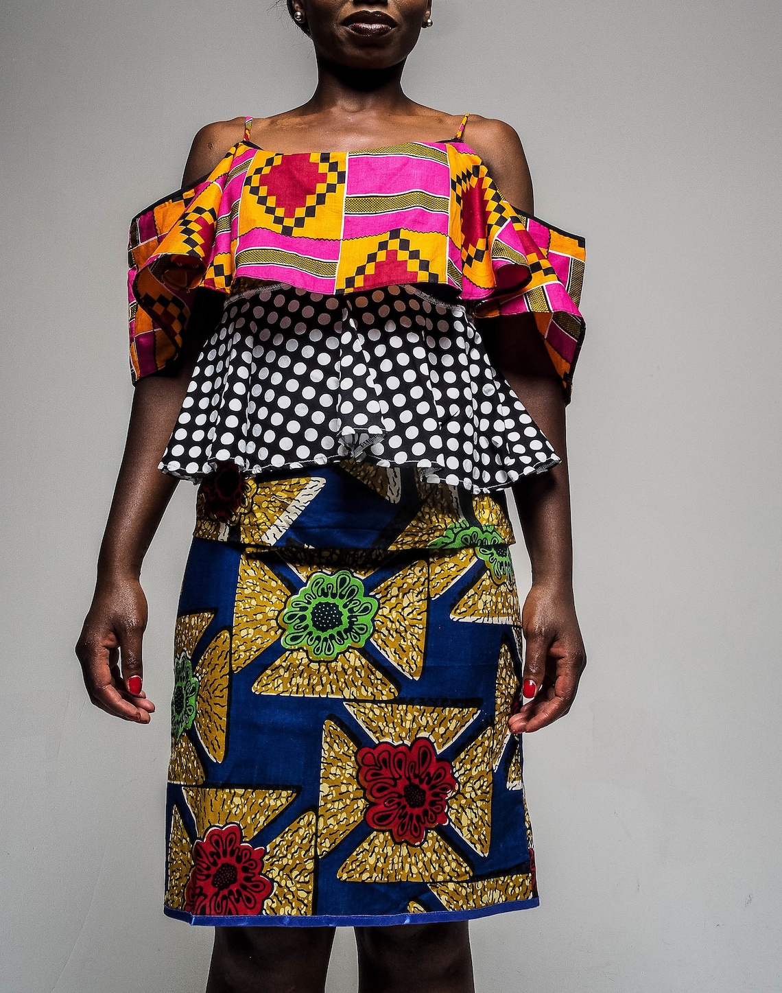 African Off Shoulder African Print Off Shoulder Ankara Off Shoulder