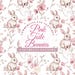Pink Toile Safari De Jouy Digital Paper Chinoiserie Vintage French ...