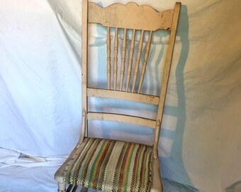 Antique Armless Chair - Etsy