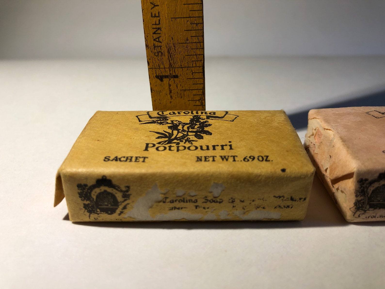 Vintage Carolina Pair of Sachet Bars Soap & Candle Makers - Etsy