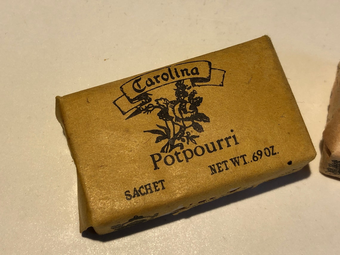 Vintage Carolina Pair of Sachet Bars Soap & Candle Makers - Etsy