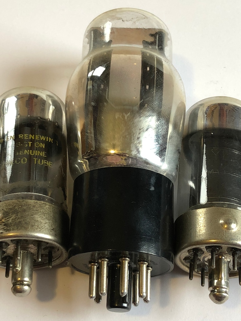 Vintage Electron Tubes Steampunk Retro Decor: 1960s Industrial Radio ...