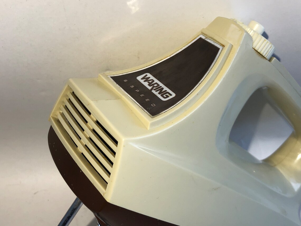 Vintage Waring Hand Mixer Retro Kitchen Kitsch Funky - Etsy