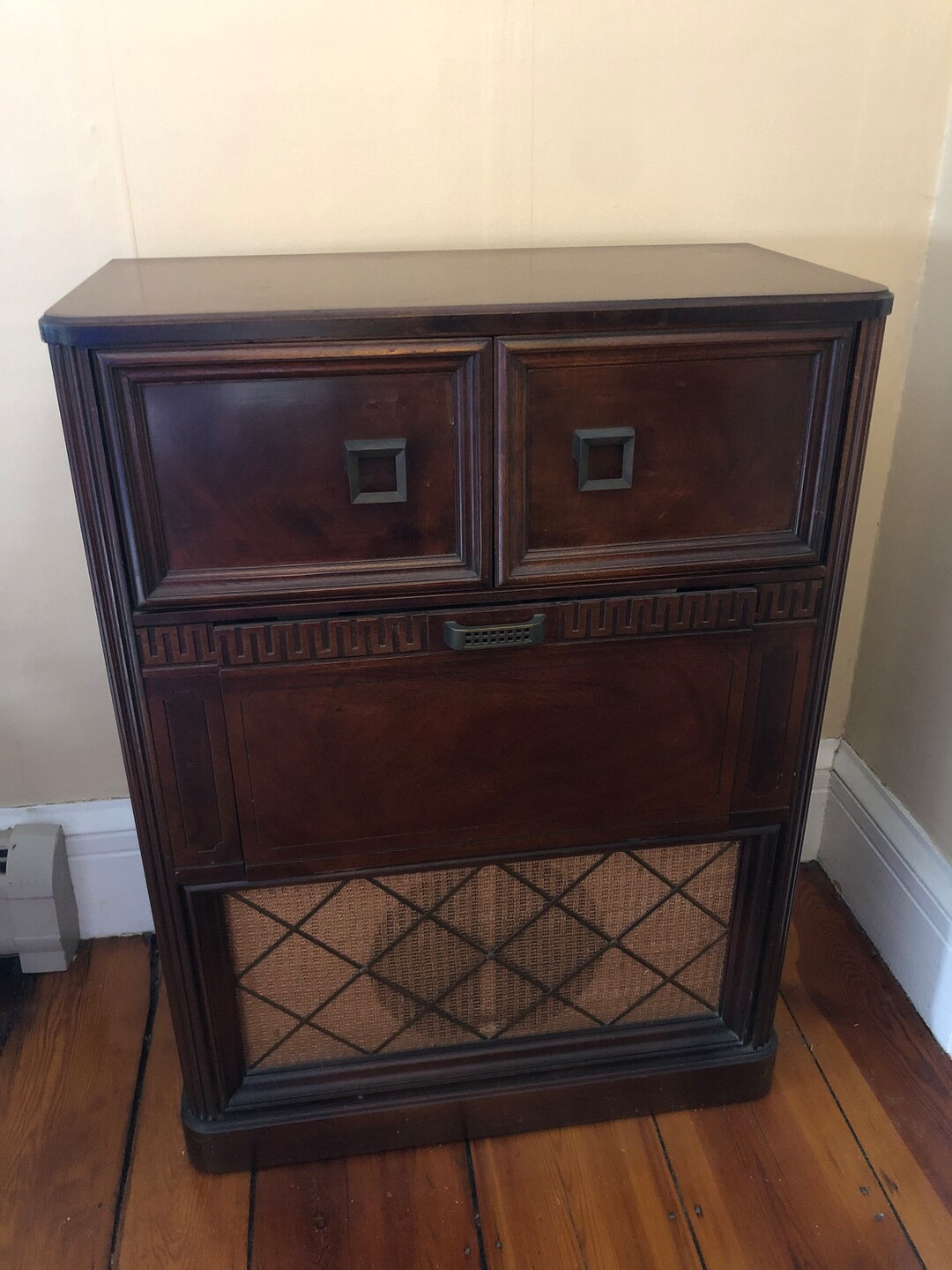 Vintage Philco Radio 1948 Model 1266 Phonograph AM/FM Radio Cabinet ...