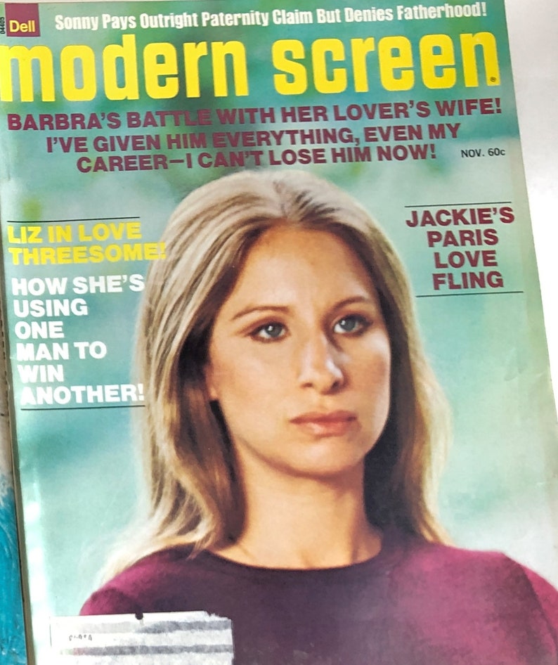 Vintage Modern Screen Magazine 1970s: Celebrity Gossip, Photos ...